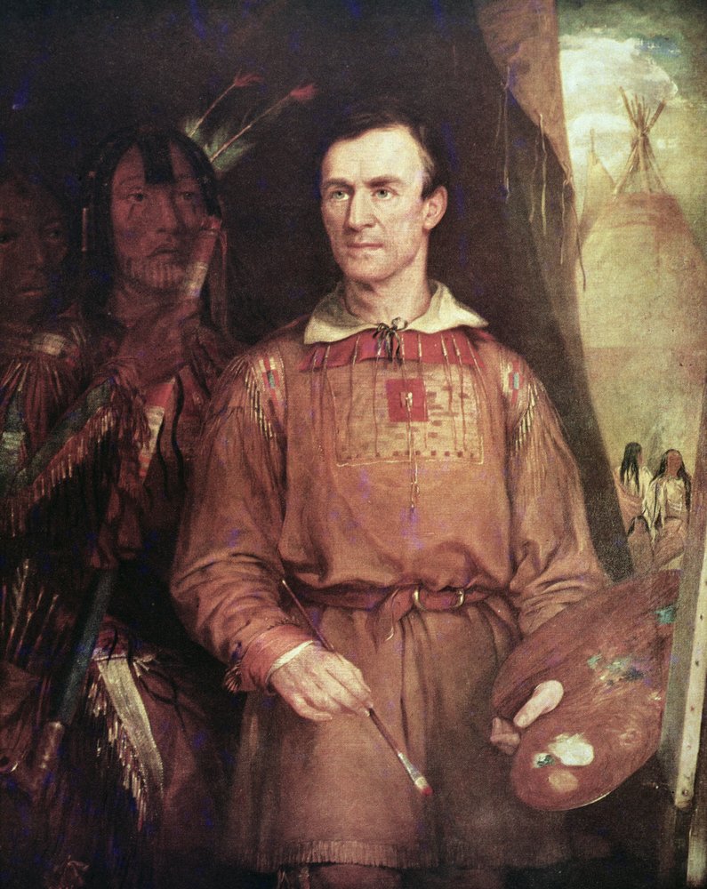 George Catlin (1798-1872) 1849 by William Fisk