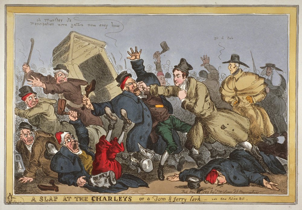 A Slap at the Charleys or a Tom und Jerry Lark