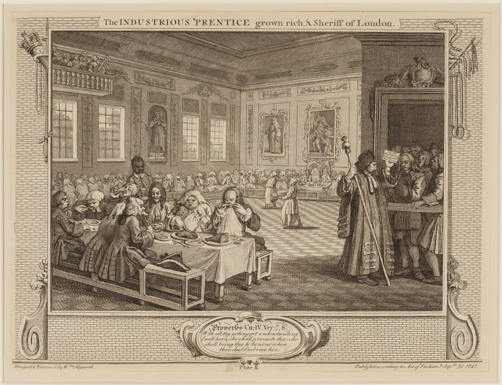 The Industrious 'Prentice Grown Rich, and Sheriff of London