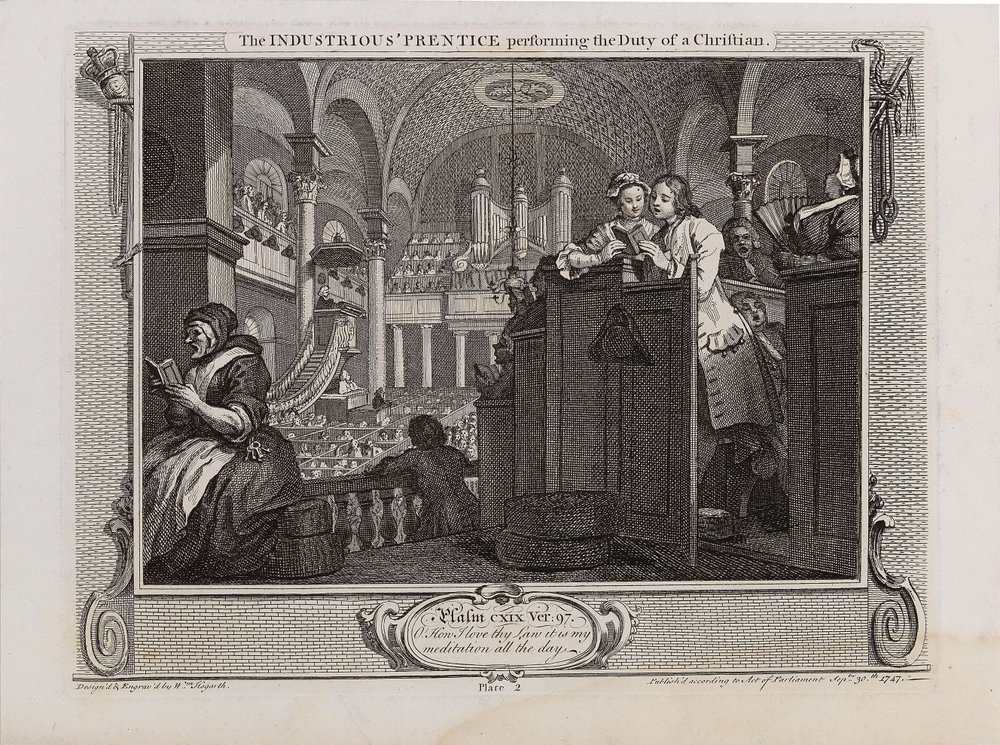 The Industrious 'Prentice Performing the Duty of a Christian (Series ...