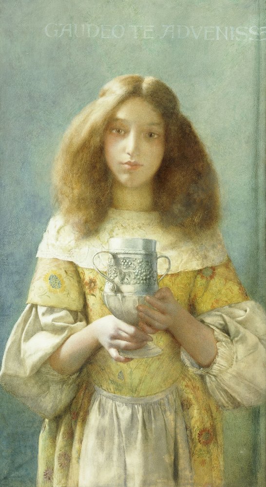 The Grace Cup by William John Wainwright: Fine art print