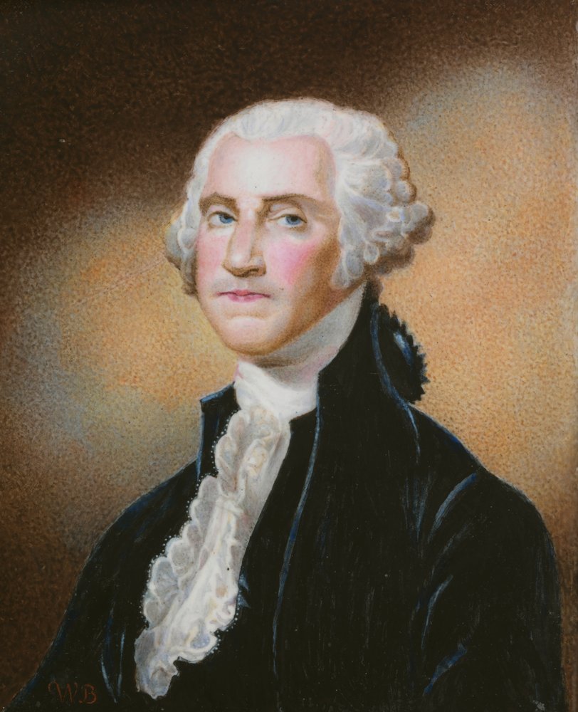 George Washington by William Russell Birch: Fine art print