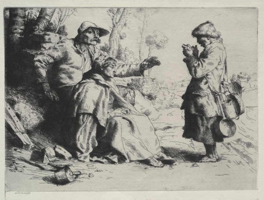 Tinkers by William Strang: Highest-quality art reproduction