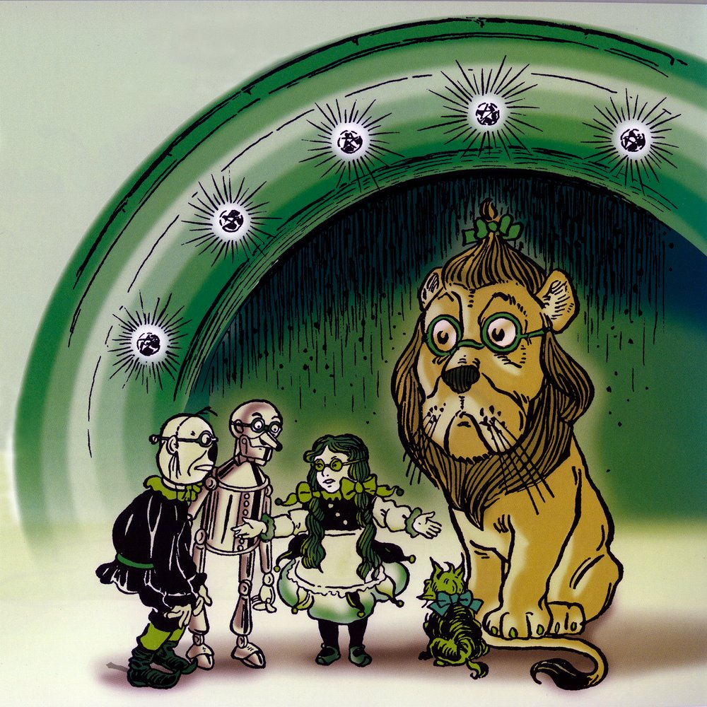 The Wonderful Wizard of Oz - The Wizard of Oz: drawing by Denslow ...