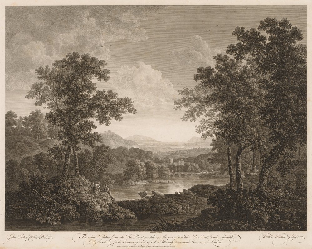 Landscape by William Woollett: Buy fine art print