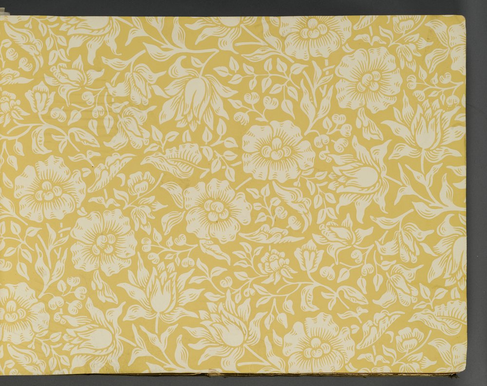 Wallpaper sample book, before 1917
