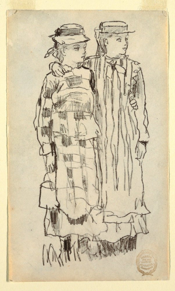 Two Girls, 1879 by Winslow Homer: Buy fine art print