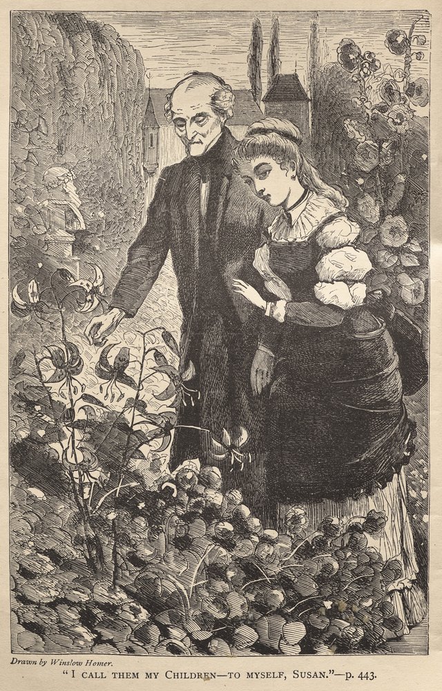 I Call them my Children - To Myself, Susan. by Winslow Homer