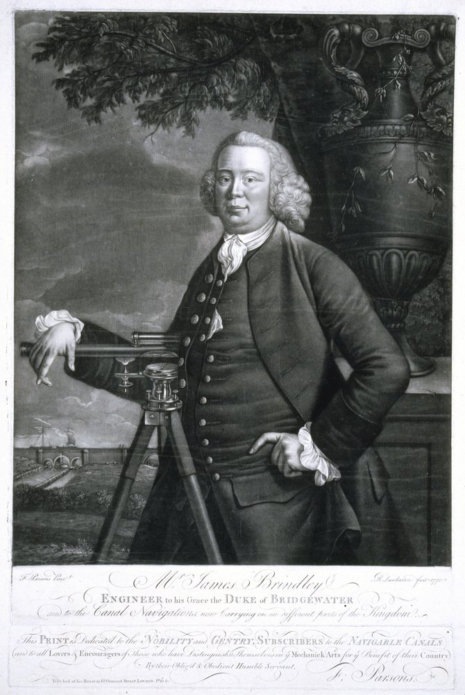 James Brindley, British Civil Engineer and Canal Builder