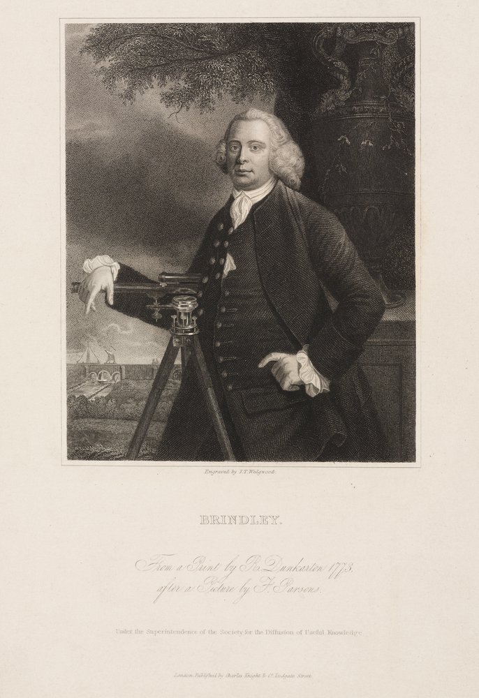James Brindley, British Civil Engineer and Canal Builder
