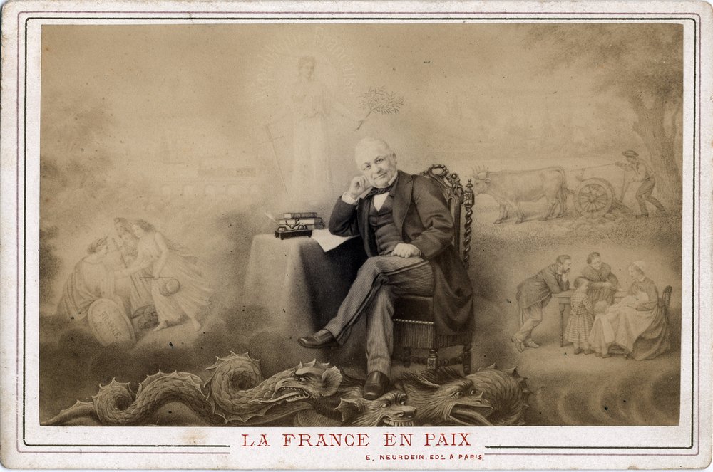 Paris Commune: France in Peace Portrait of Louis Adolphe Thiers (1797 ...