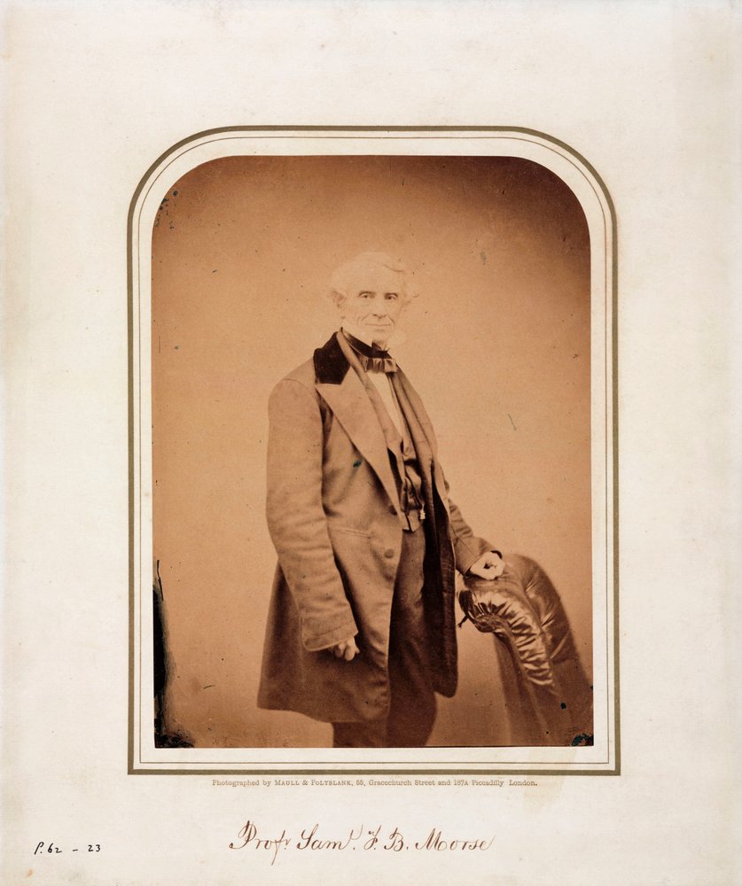 Samuel F B Morse, American Artist and the Inventor of Morse Code, c 1870