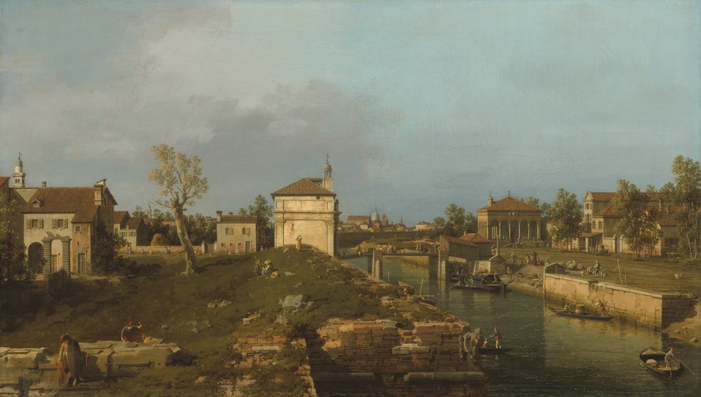 The Porta Portello, Padua by Canaletto: Buy fine art print