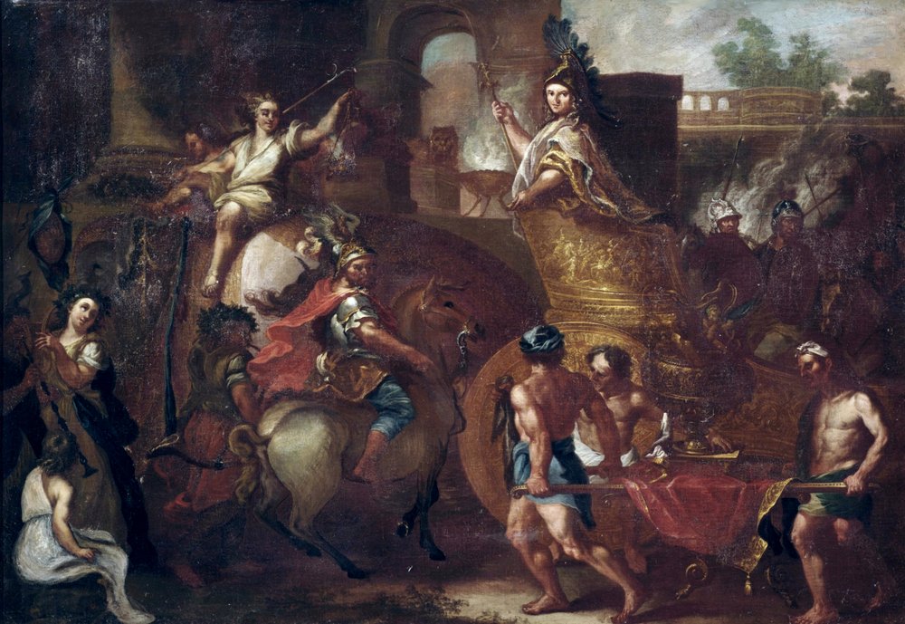 Entry of Alexander the Great in Babylon