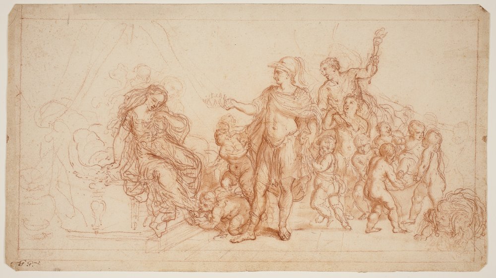 The Marriage of Alexander and Roxana by after Raphael