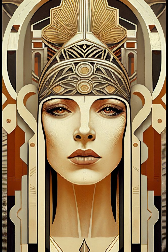 Biomechanical Artwork of Woman Beauty by F. Abderrahim