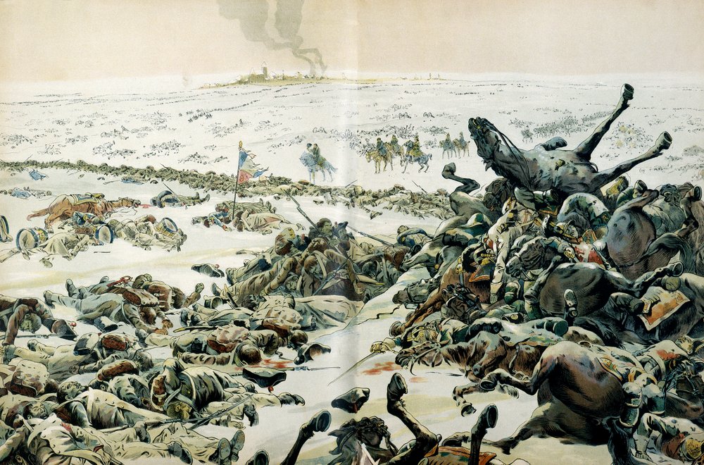 Prussia and Poland Campaign (1806-1807): the day after Eylau's victory ...