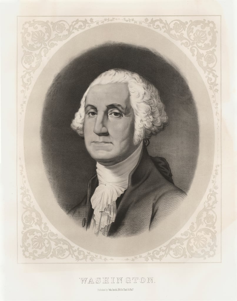 George Washington, first President of the United States of America