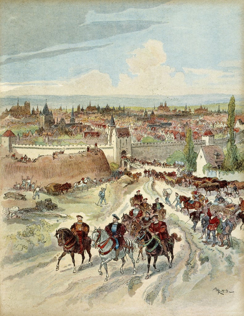 Francois 1st by Albert Robida: Buy fine art print