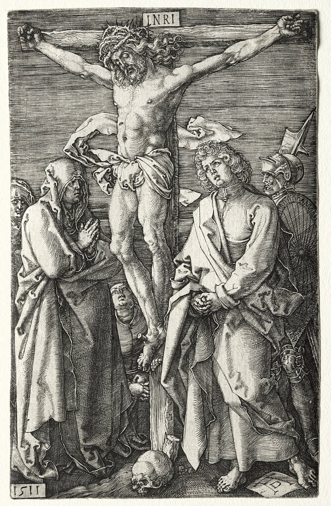 The Crucifixion, 1511. by Albrecht Dürer: Fine art print