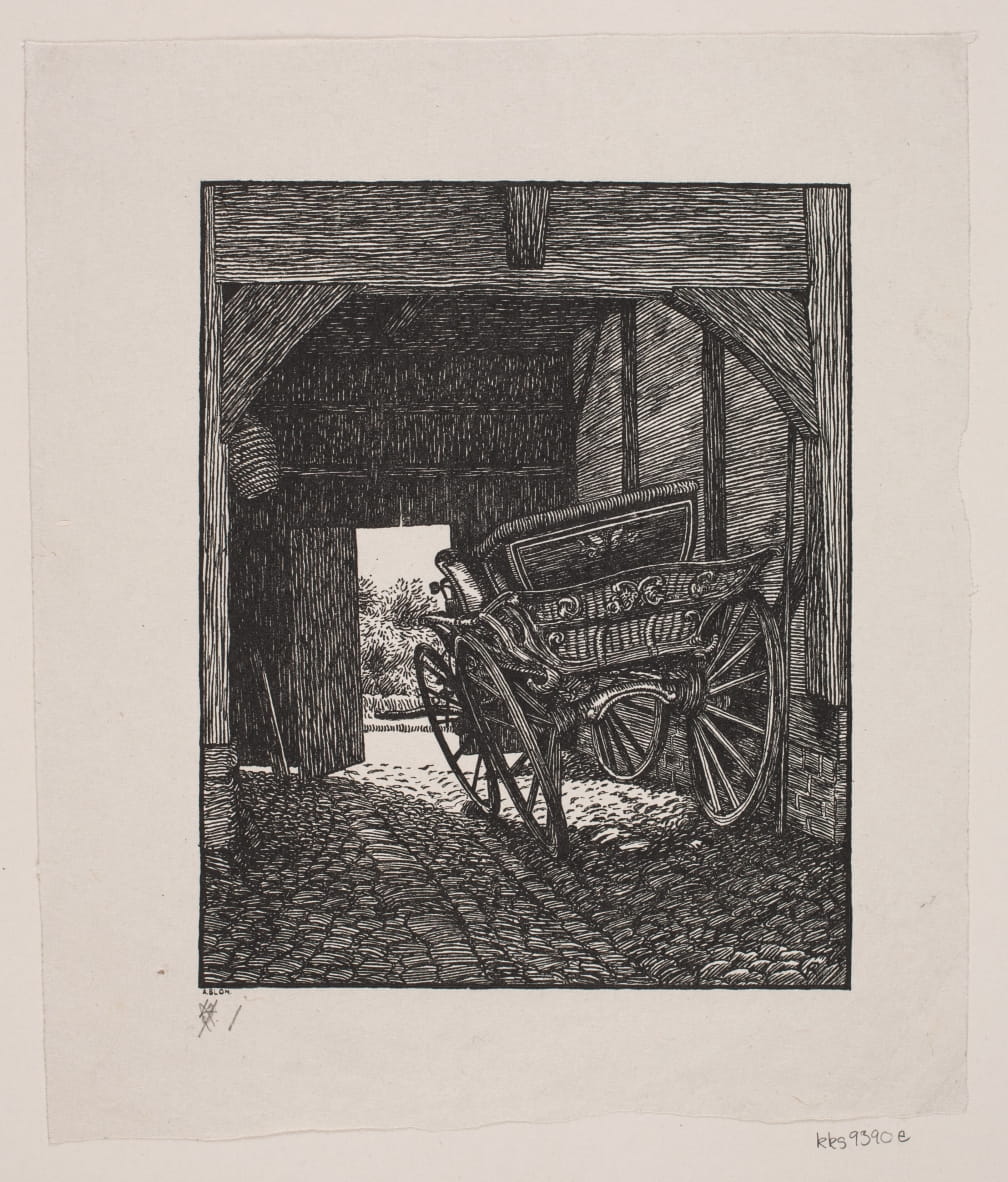 En Vognport by Alexander Blom: Buy fine art print