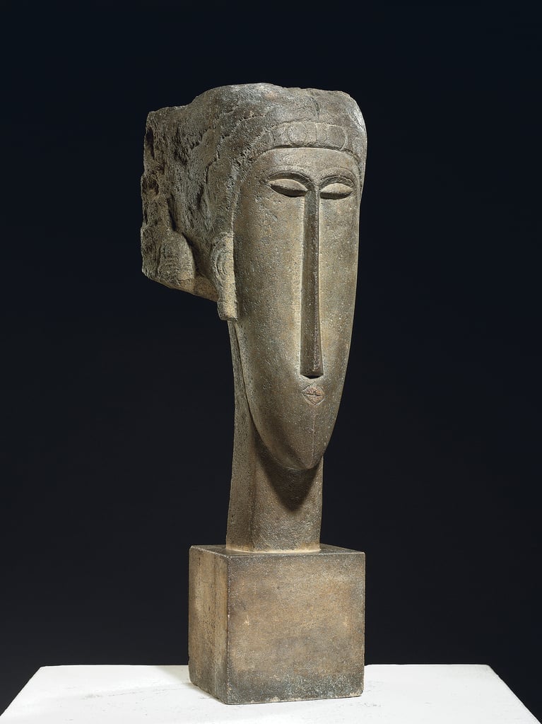 Head by Amedeo Modigliani: Highest-quality art reproduction