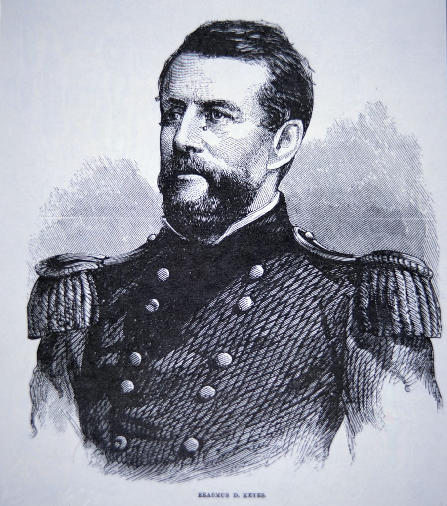 General Erasmus Keyes (1810-95) (engraving)