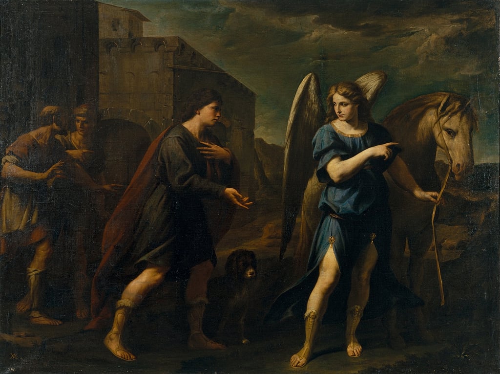 Tobias Meets the Archangel Raphael, c. 1640