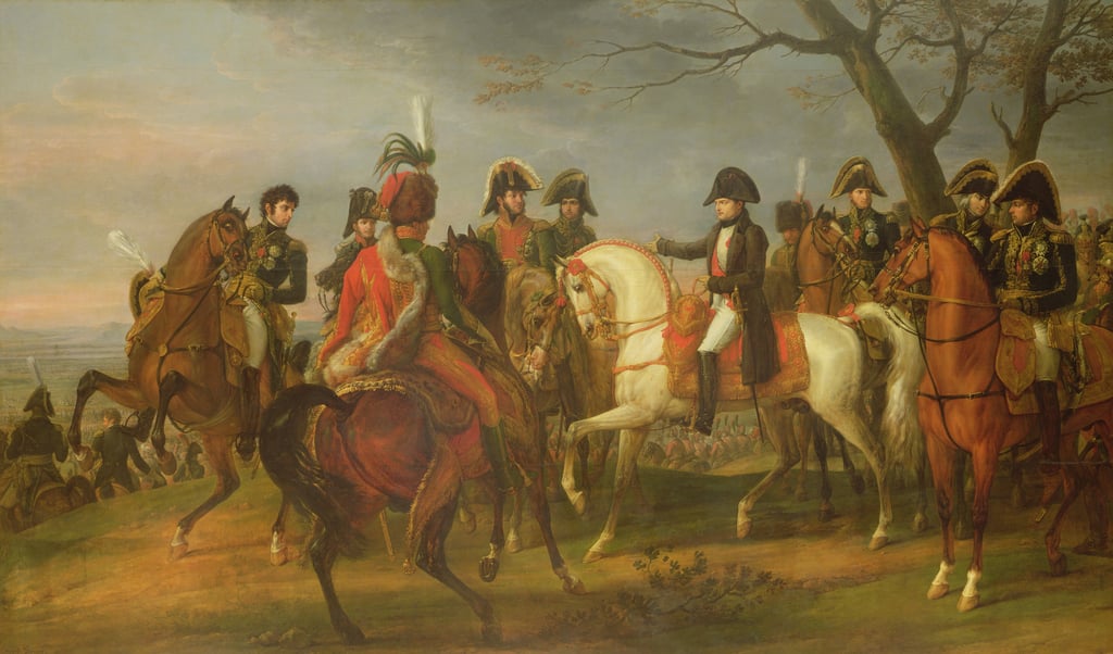 Napoleon (1769-1821) Giving Orders before the Battle of Austerlitz, 2nd ...