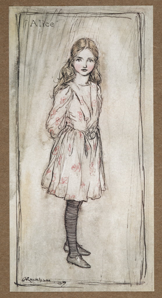 Alice by Arthur Rackham: Highest-quality art reproduction