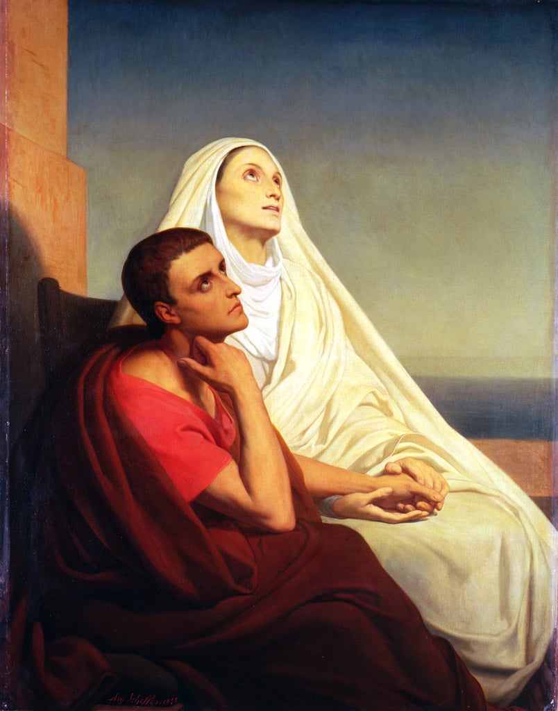 St. Augustine and his mother St. Monica, 1855