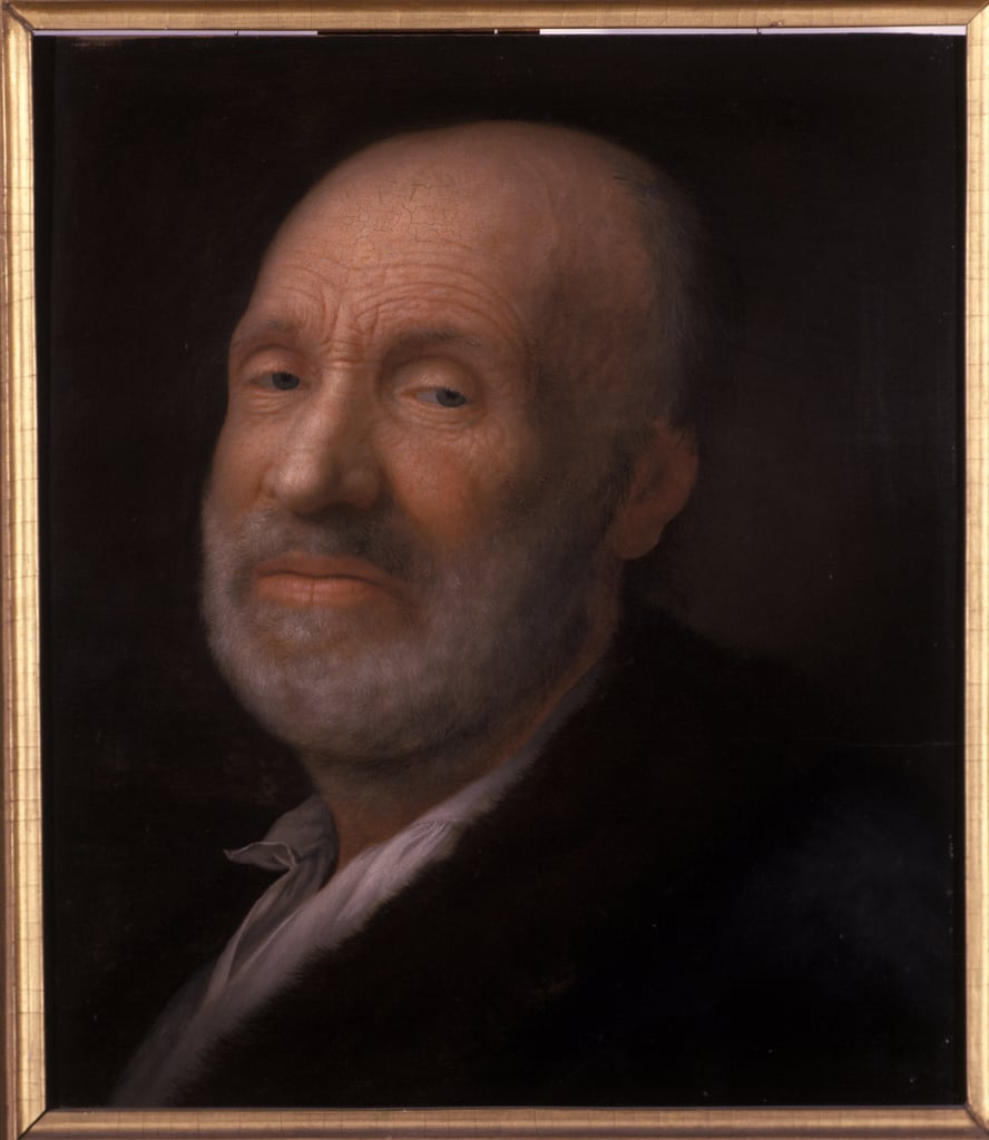 Portrait of an old man by Balthasar Denner
