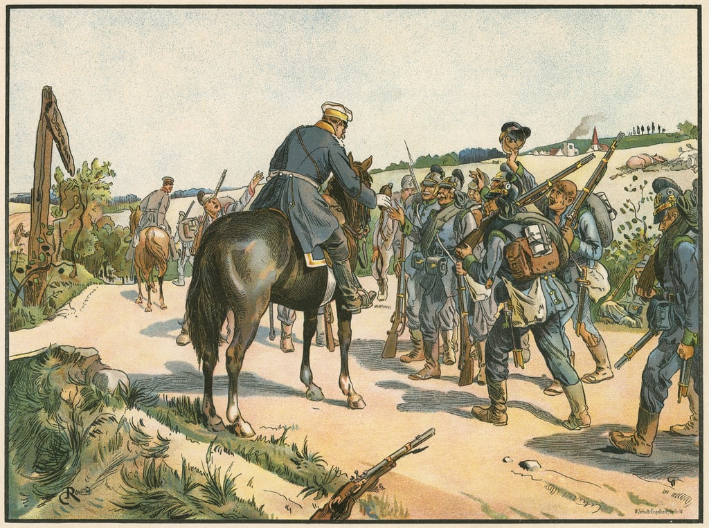 Life of Otto von Bismarck by Carl Rohling: Fine art print