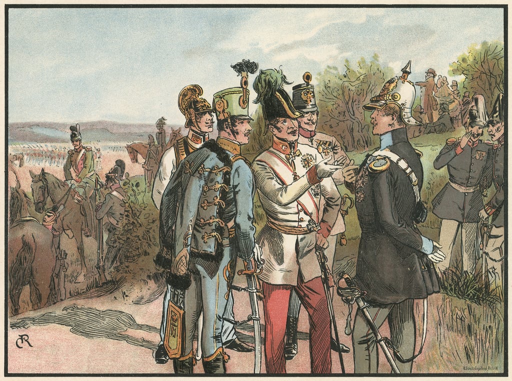 Life of Otto von Bismarck by Carl Rohling: Fine art print