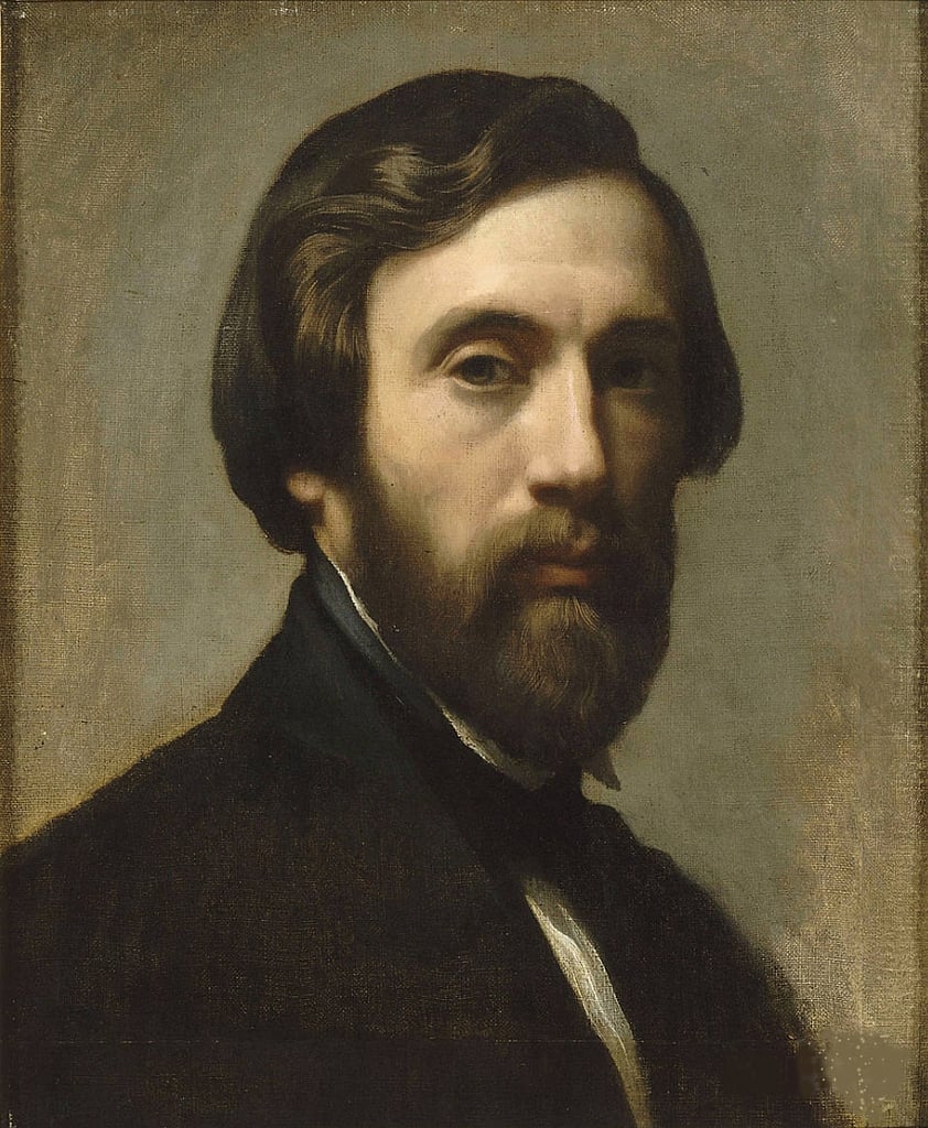 Self-Portrait, 1841 by Charles Gleyre as art print (#742289)