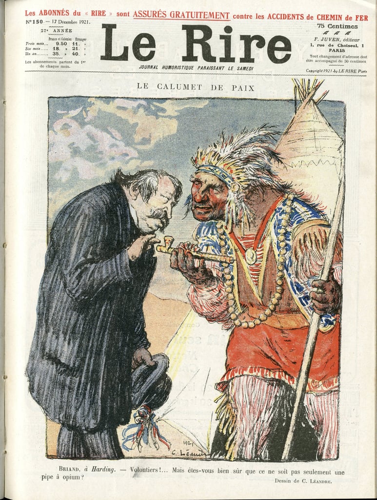 Illustration of Charles Leandre (1862-1934) for the Cover of Le Lire