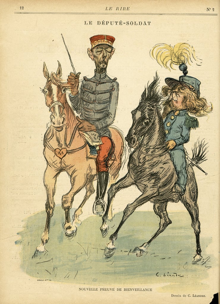 Illustration of Charles Leandre (1862-1934) in Le Rire