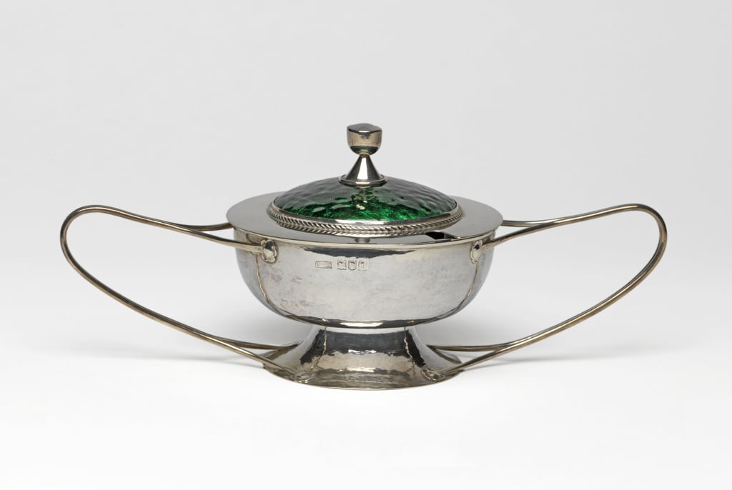 Bowl and cover by Charles Robert Ashbee: Fine art print