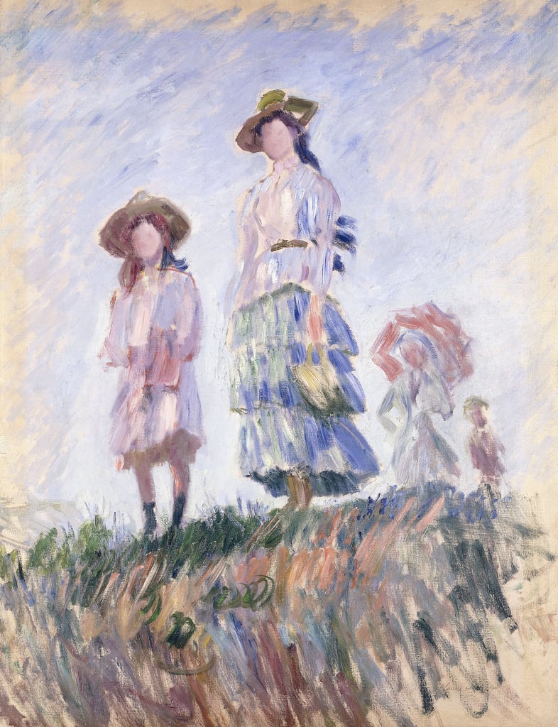 Promenade by Claude Monet: Highest-quality art reproduction
