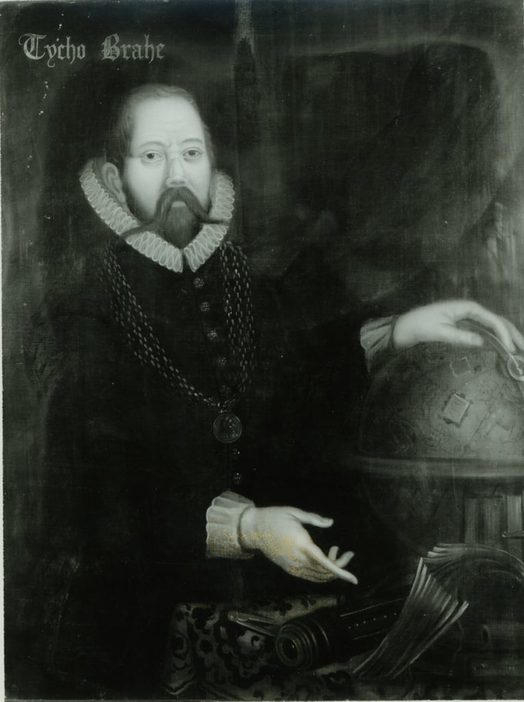 Tycho Brahe (1546-1601) by Danish School: Fine art print