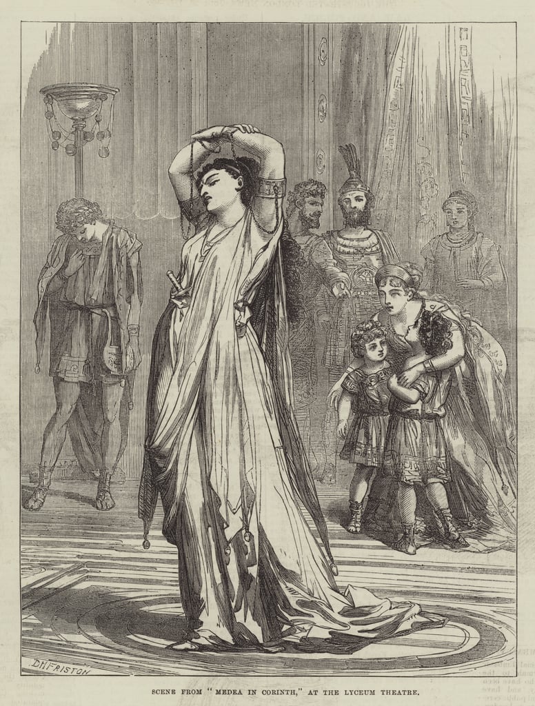 Scene from Medea in Corinth, at the Lyceum Theatre