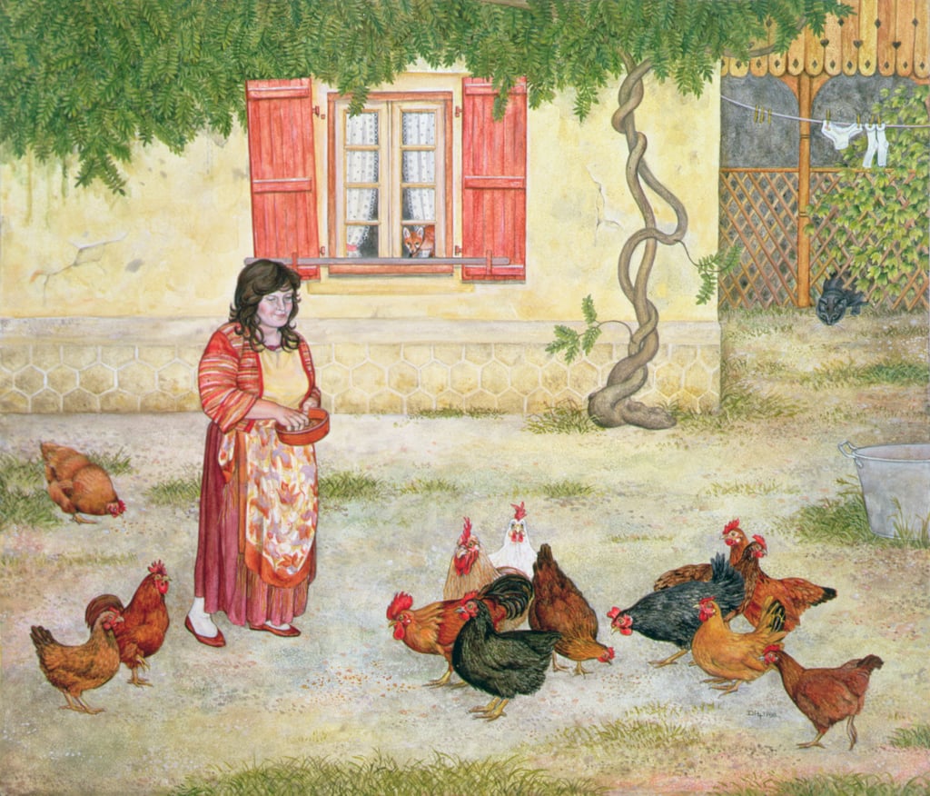 The Fox-Cub by Ditz: Highest-quality art reproduction