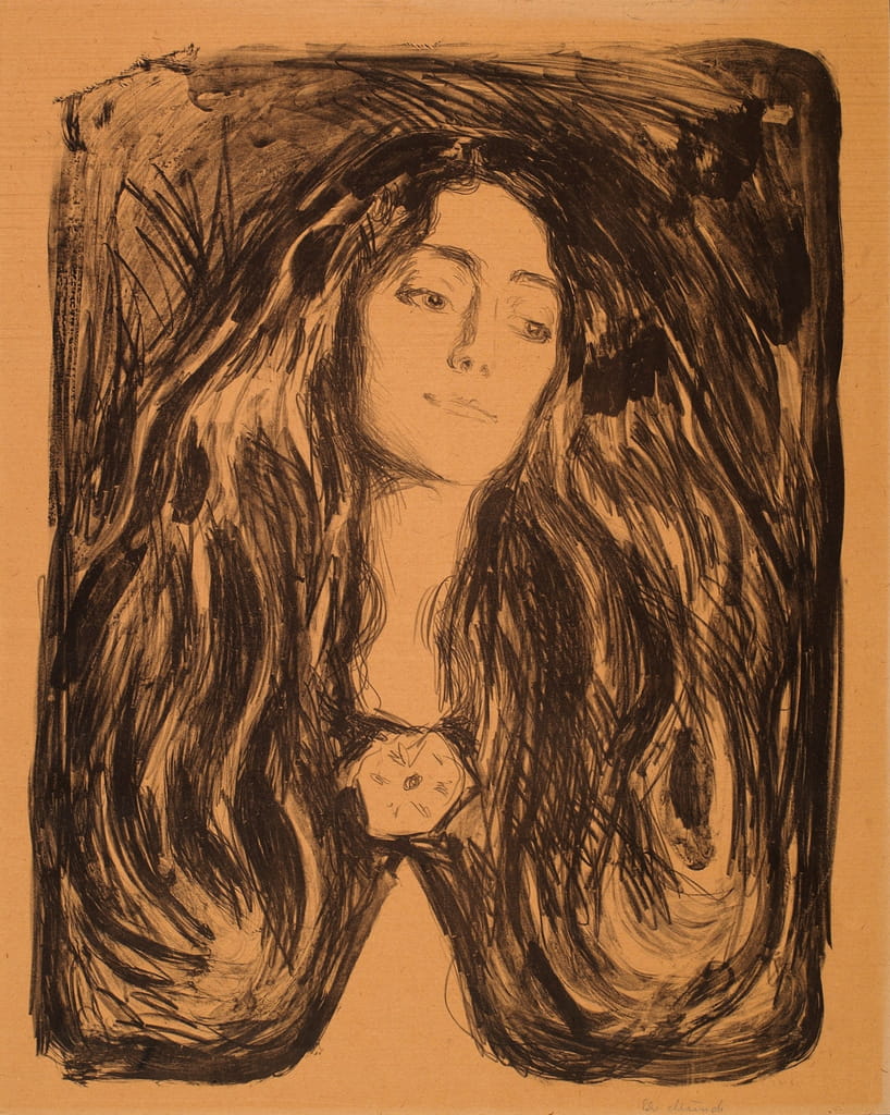 Madonna by Edvard Munch: Highest-quality art reproduction