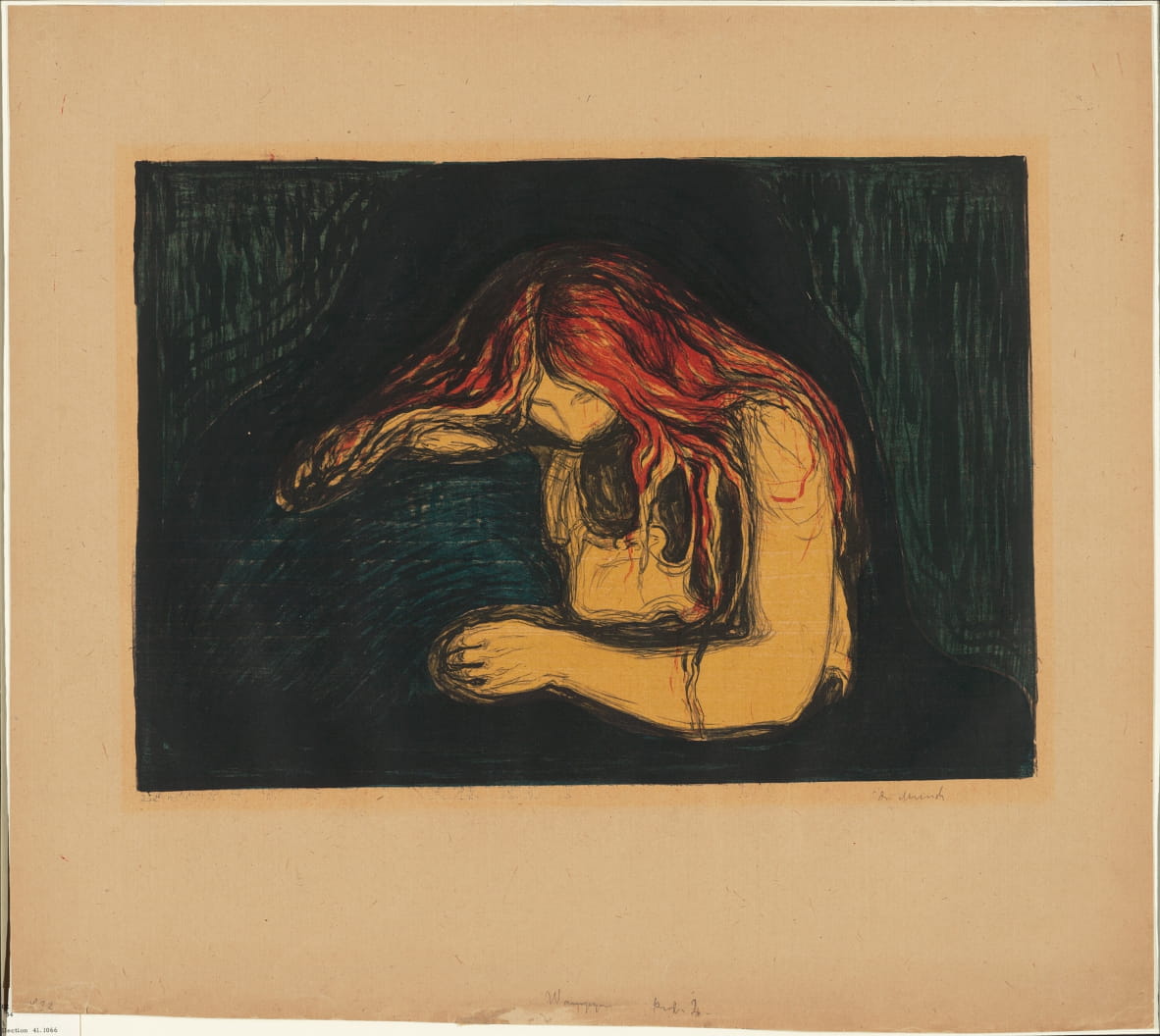 The Vampire II by Edvard Munch: Buy fine art print