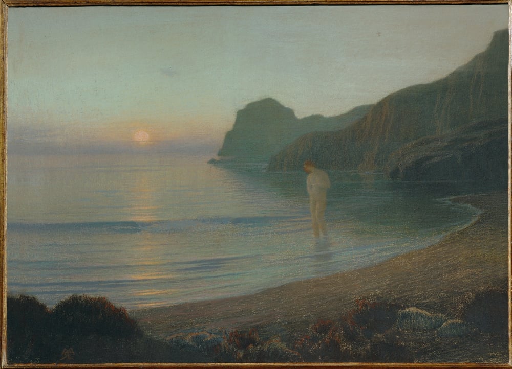 The Bay of Ermones by Marie Auguste Emile Rene Menard