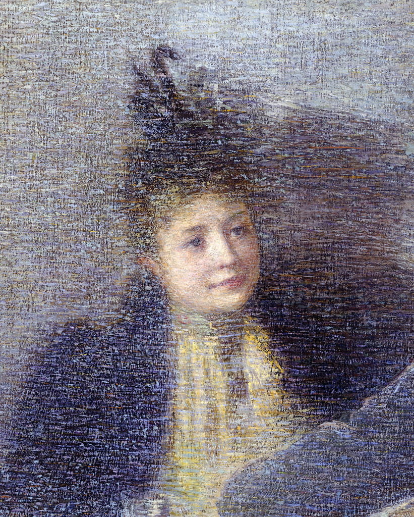 Reflections of a Hungry Man or Social Contrasts, by Emilio Longoni, detail