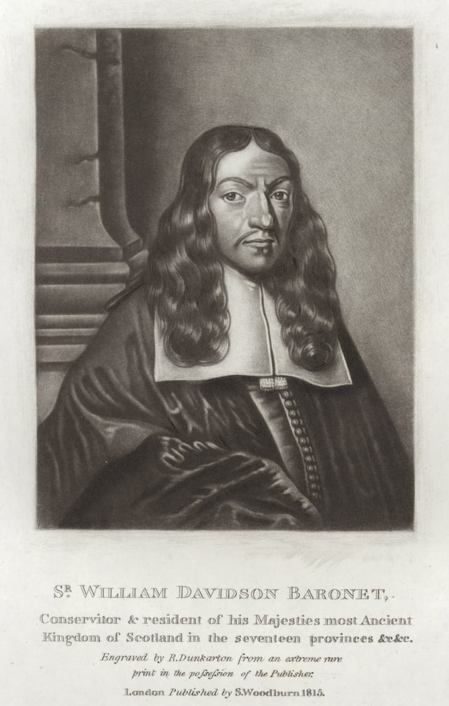 Sir William Davidson by English School: Fine art print