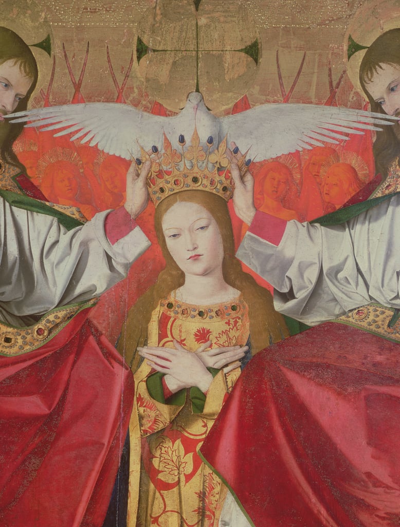 Detail of the Coronation of the Virgin, 1453-54