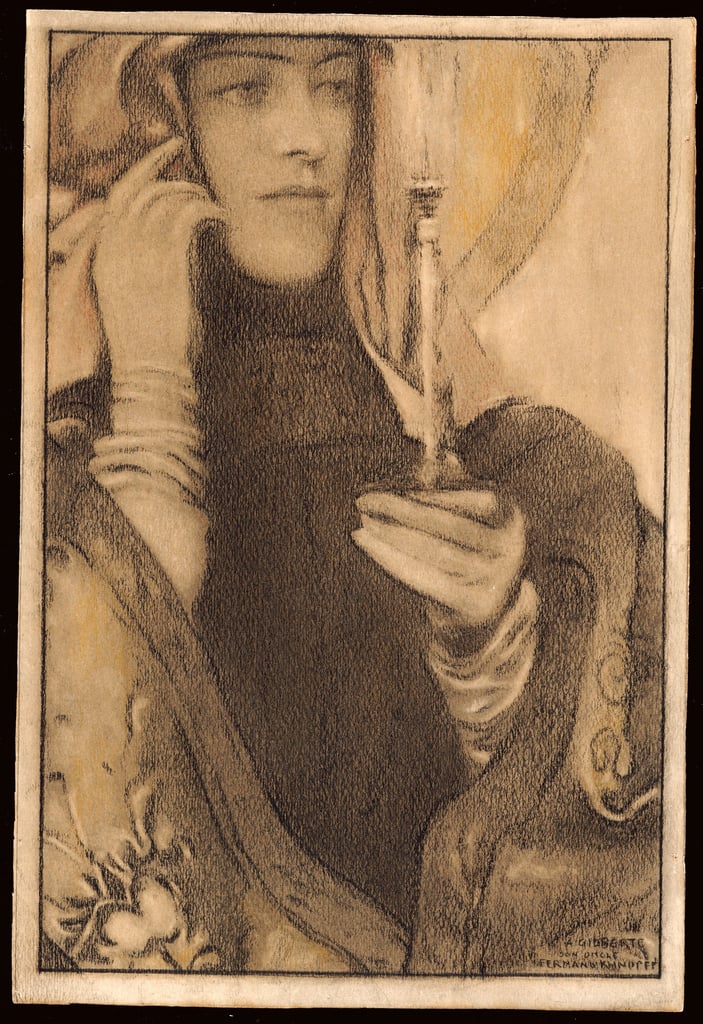Incense, 1917 by Fernand Khnopff: Buy fine art print