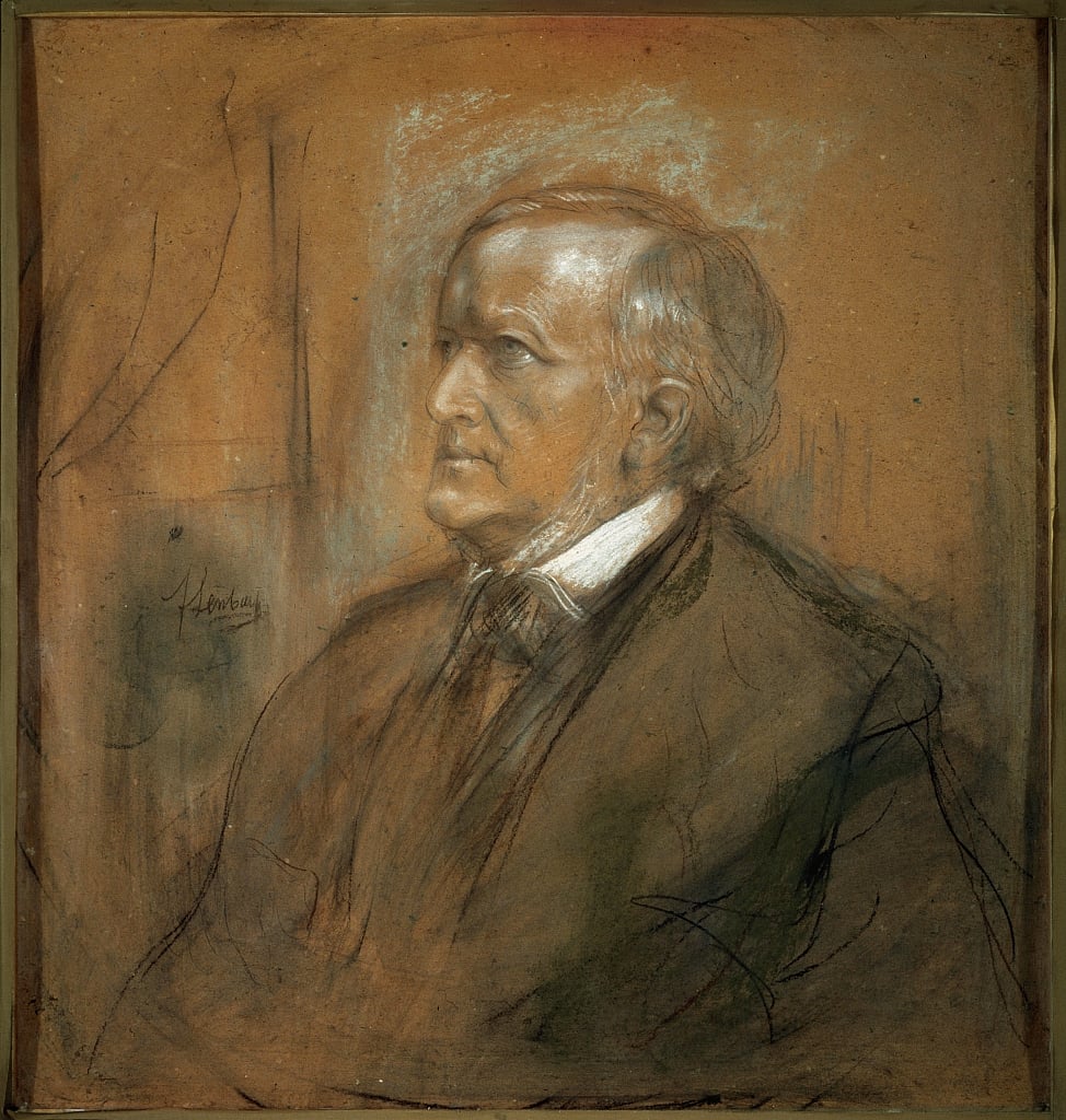 Portrait of the composer Richard Wagner, 1813-1883, 186... (#797748)